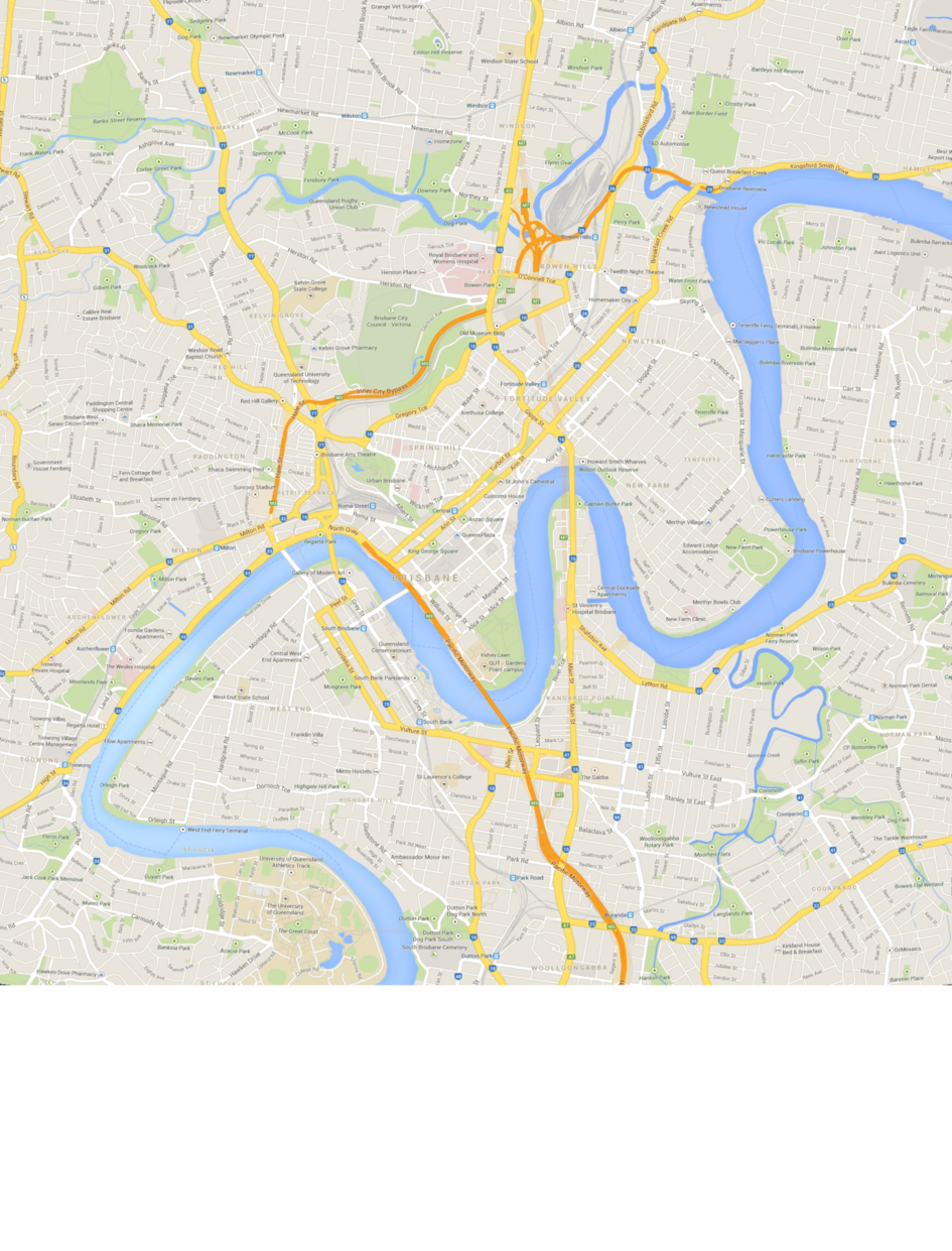 Google map- Brisbane - 客製化衣服、個性化T恤、T恤創作│LOGOless